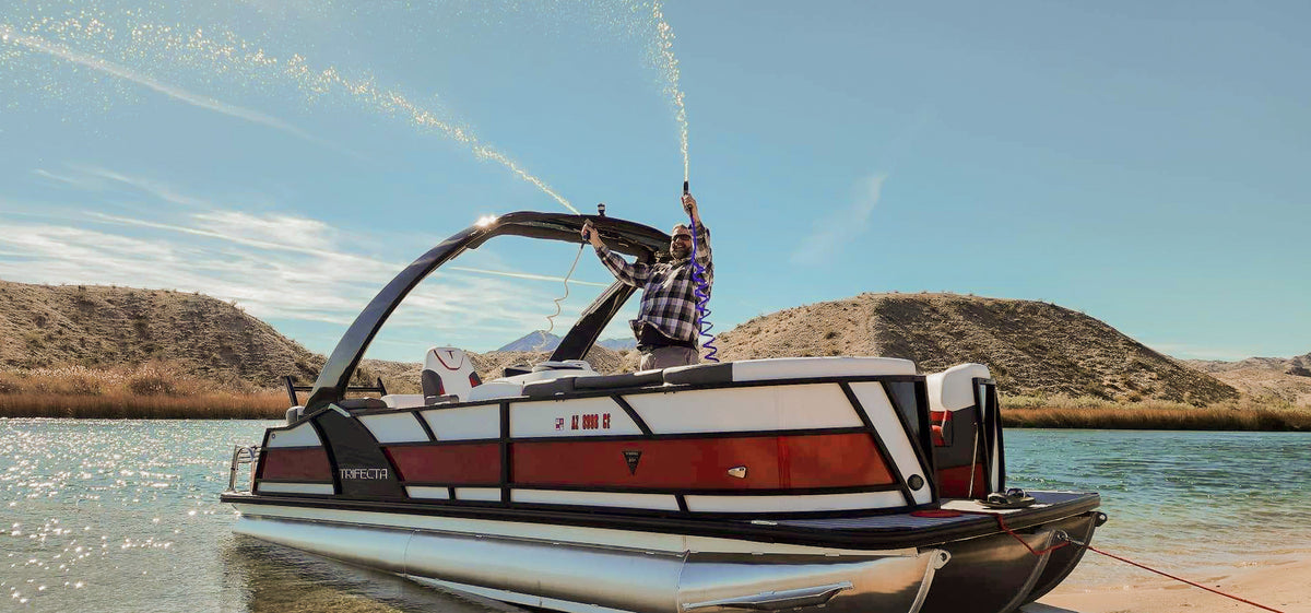 Boat Washdown Kits for Pontoons and Other Boats